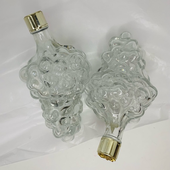 Made in France | Accents | Grape Bottles Circa 4s Glass Grape Cluster ...